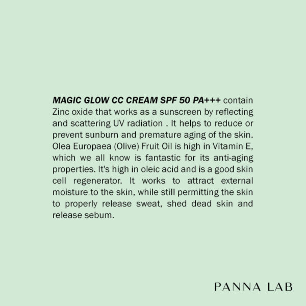 PANNA LAB, "YOUR SKIN NEEDS" - Panna Lab