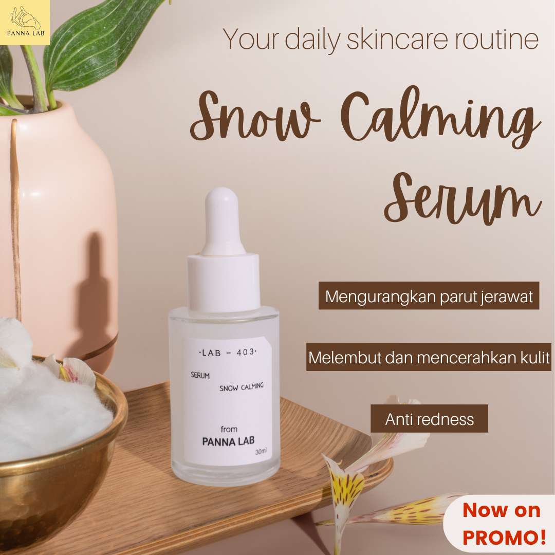 Get Back The Glow with Snow Calming Serum - Panna Lab